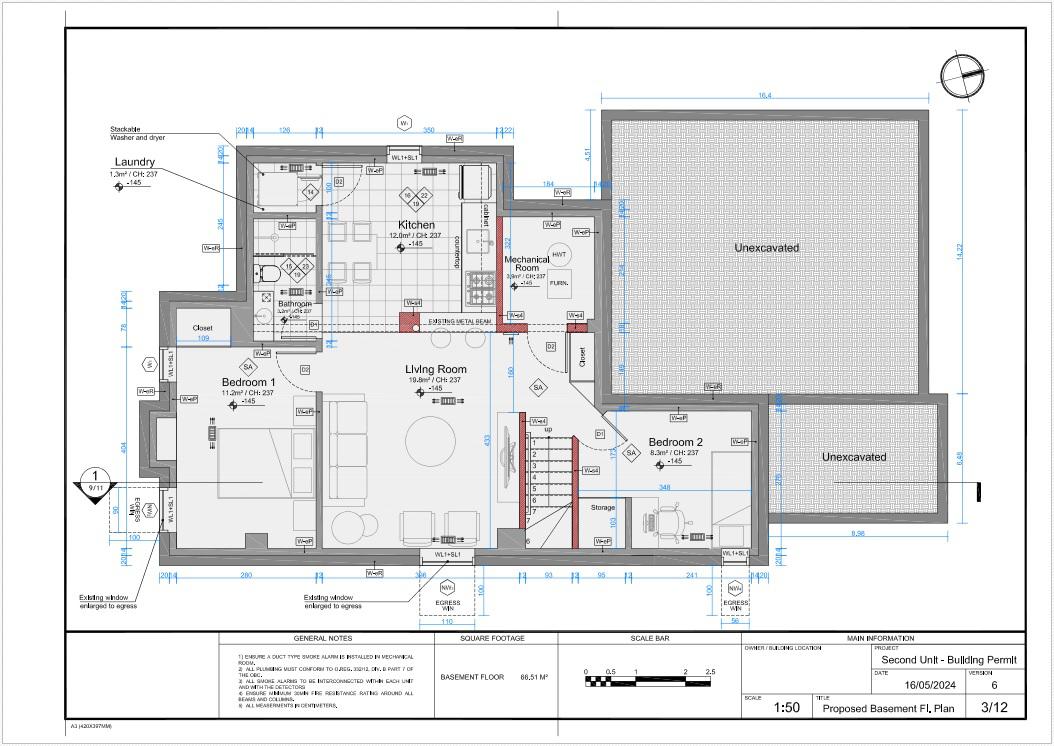 ARU - Additional Residential Unit Permit Plan Drawings, in Toronto ...